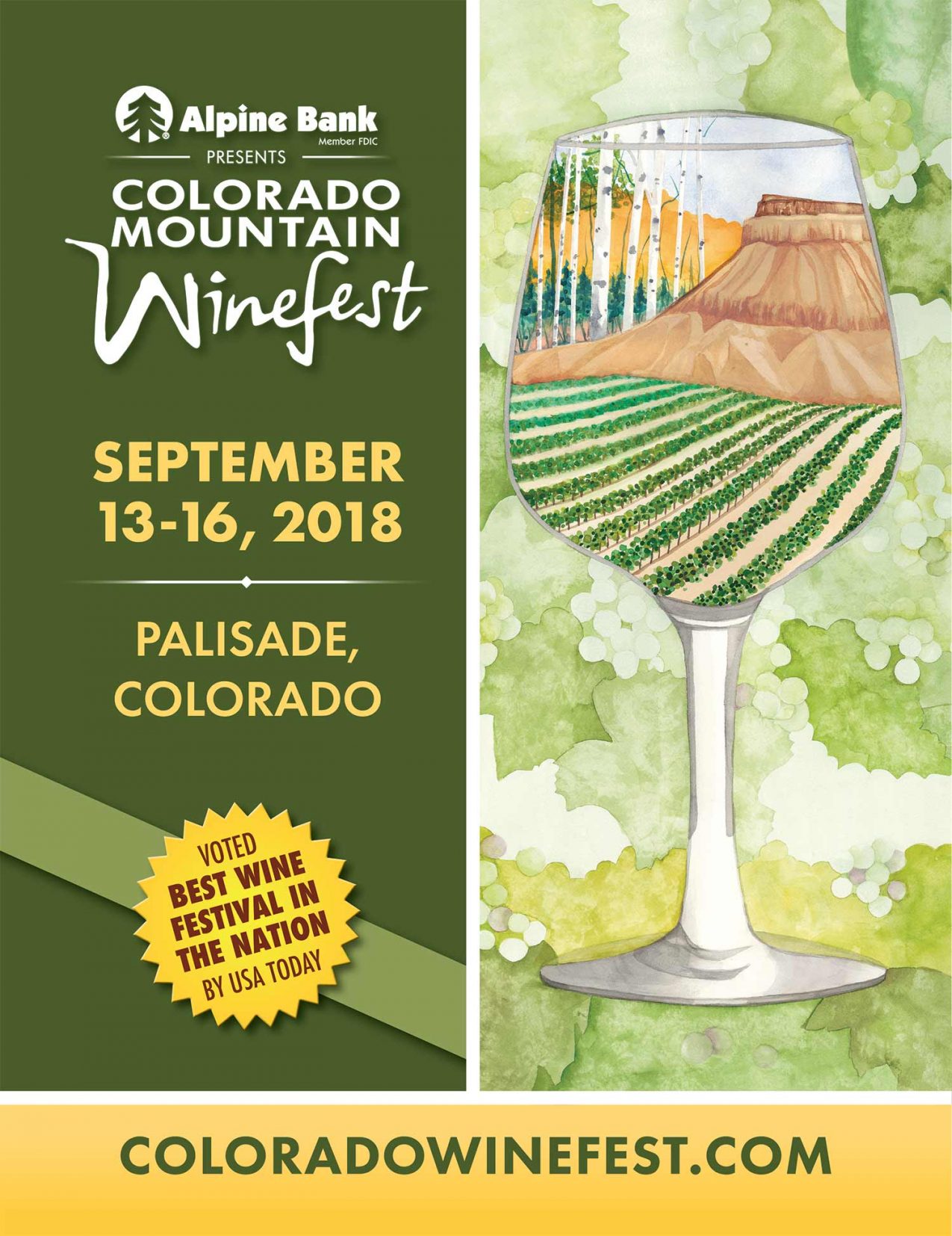 27th Annual Colorado Mountain Winefest Festival Program – Colorado Winefest